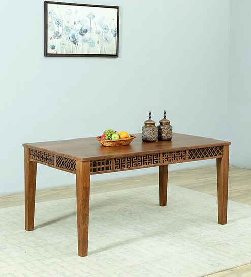 Traditional 6 Seater Dining Tables: Buy Traditional 6 Seater Dining ...