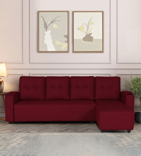 Red Sectional Sofa: Buy Red Sectional Sofa Online @Upto 70% OFF | Pepperfry
