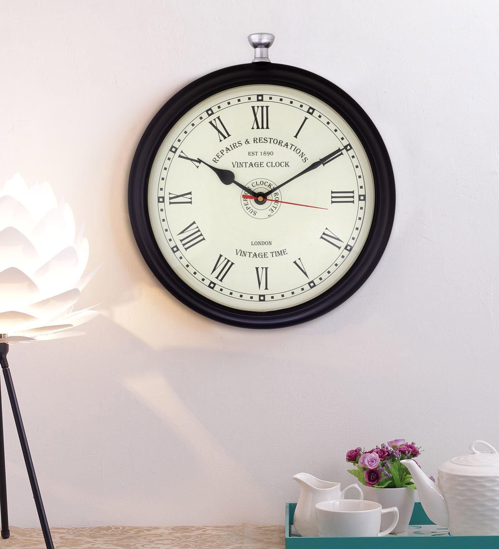 Buy Unique Design Metal Wall Clock by Anantaran at 79% OFF by Anantaran ...