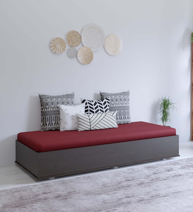 Wooden Single Diwan Bed Designing Service, With Storage
