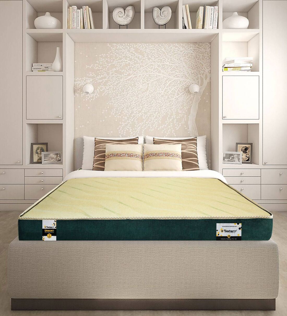 Buy Urbano Dual Comfort 6 inch Rebonded Foam King Size Mattress with ...