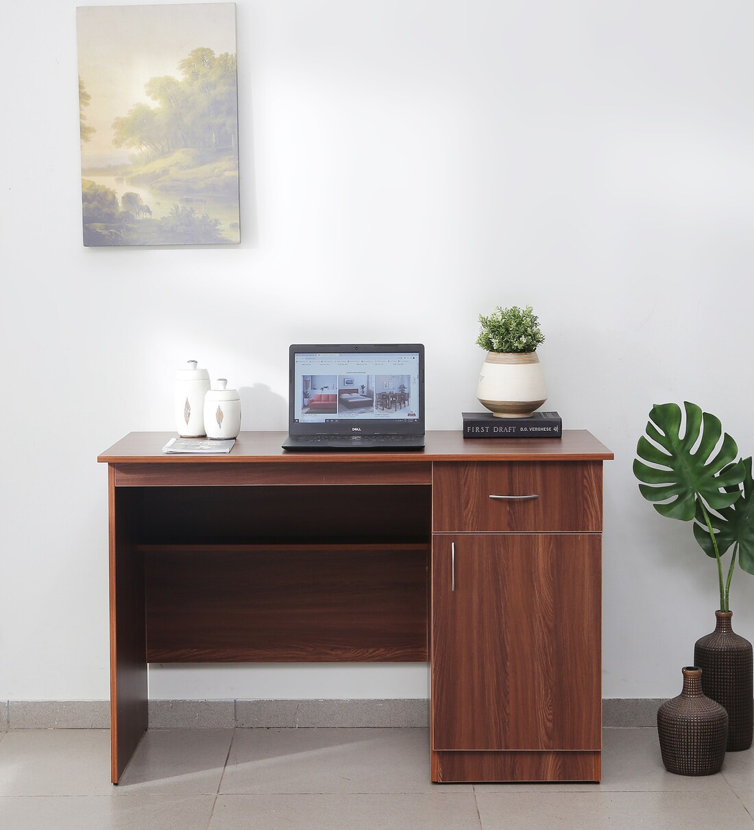 Buy Venue Study Table In Brown Colour at 45% OFF by Green Soul | Pepperfry