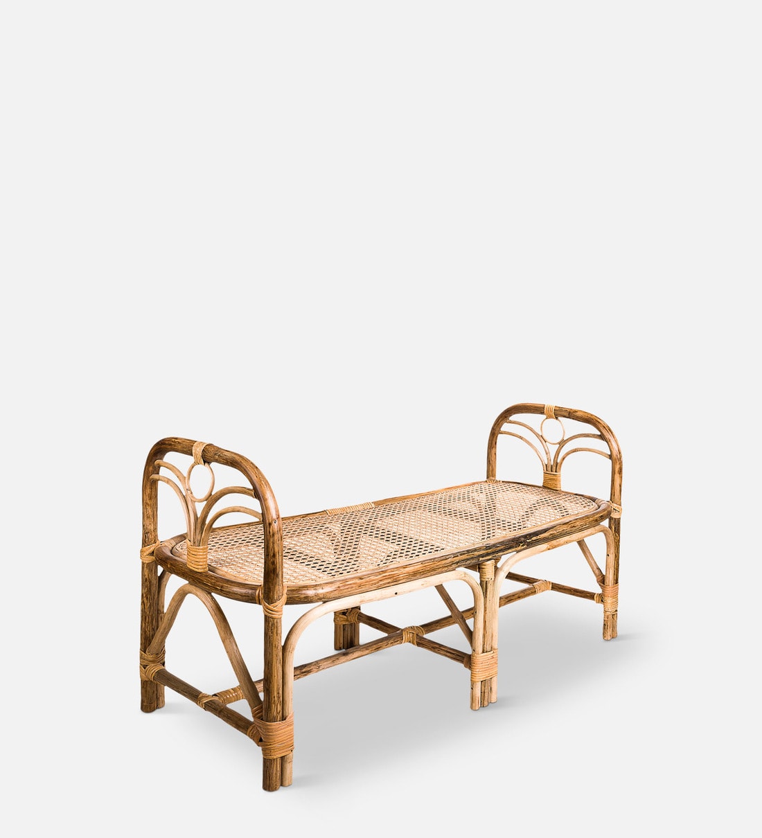 Buy Vintage Bamboo Bench in Natural Finish at 100% OFF by Opaque ...