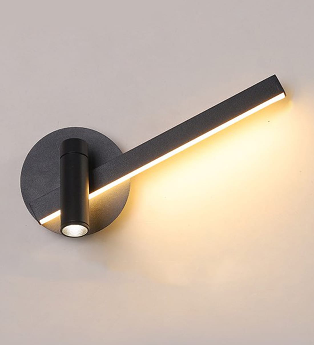 Buy Watchout Black Aluminium LED Wall Lights by Smartway Lighting ...