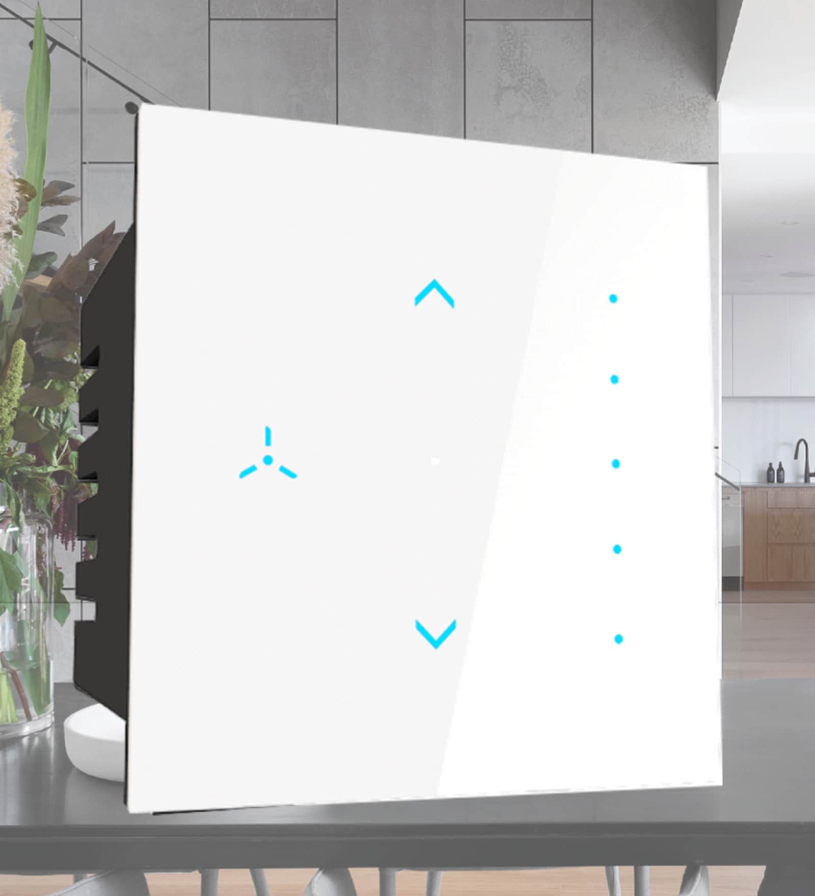 Buy White Smart Touch Switch Fan Regulator By Kamonk Online - Smart ...