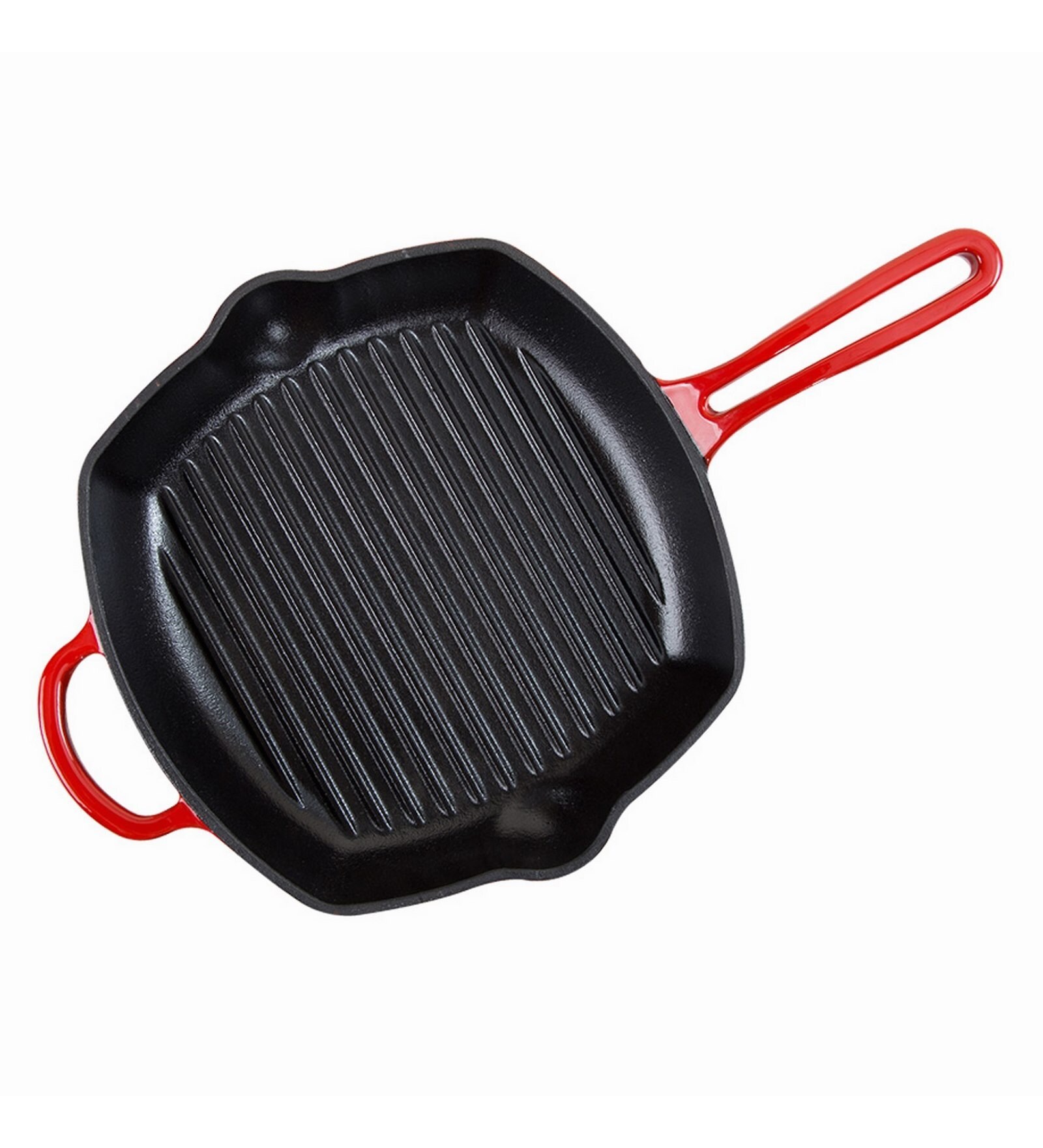 Buy Wonderchef Ferro Cast-Iron 26 Cm Red Grill Pan Online ...