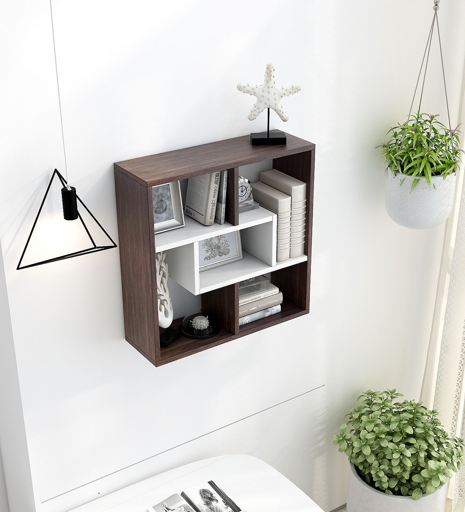 Buy Zara Wall Unit In Choco Walnut Finish at 29% OFF by A GLOBIA ...